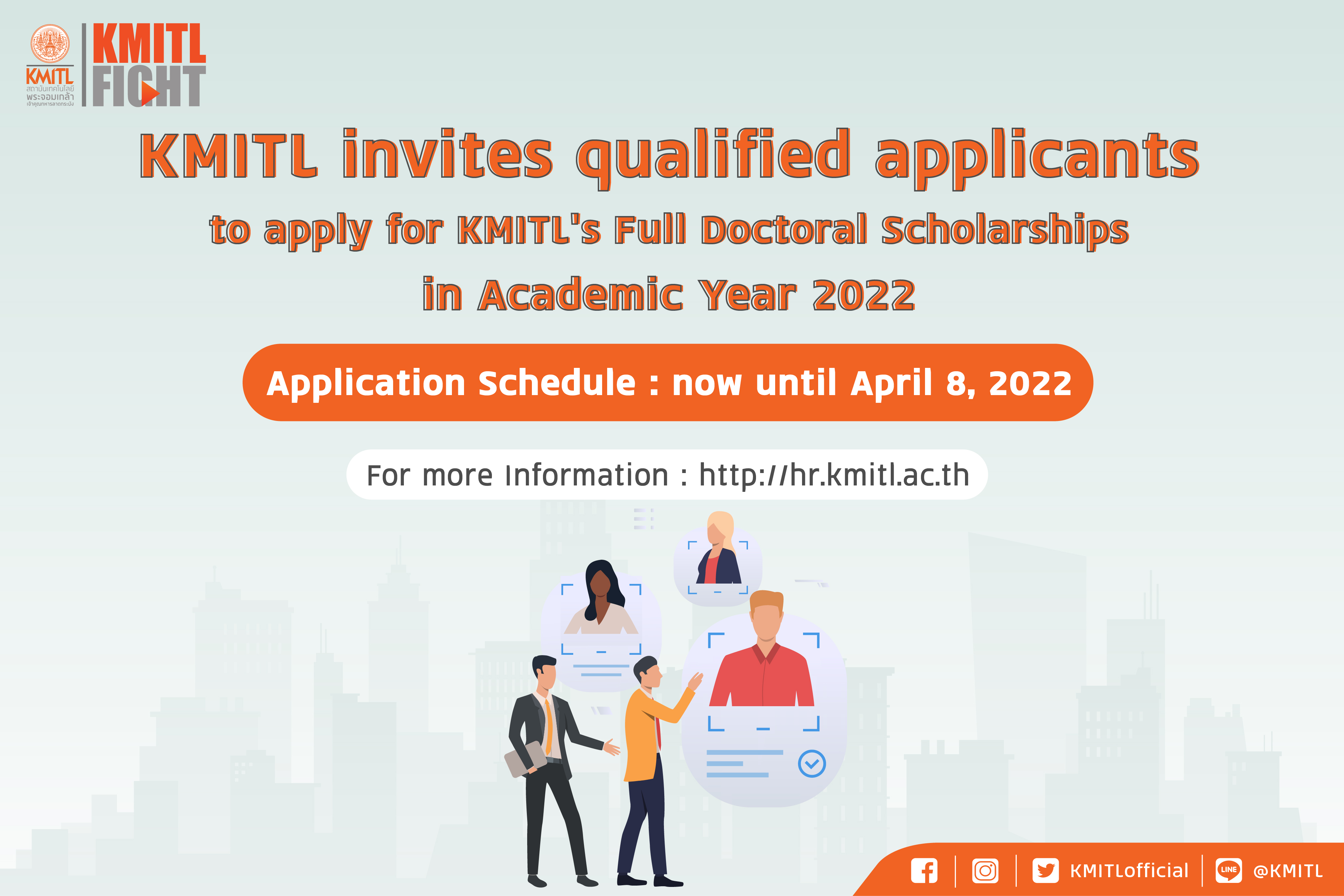 KMITL invites qualified applications to apply for KMITL's full Doctoral ...